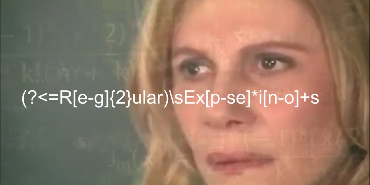 Regularly Expressed Regular Expressions - Joe Glombek